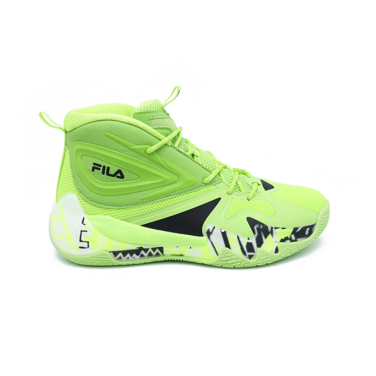 Fila Bota Hoops Hombre Verde